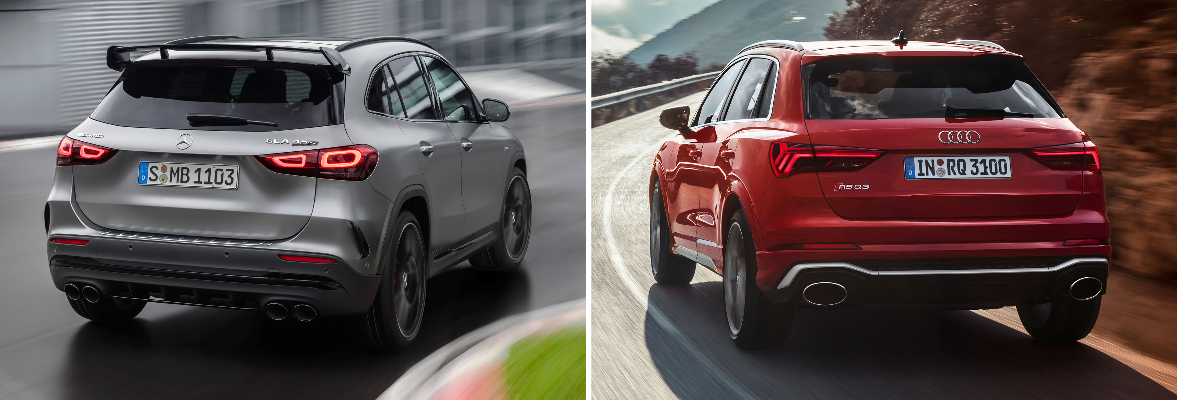 Ψηφίστε: Mercedes-AMG GLA 45 S ή Audi RS Q3; | Drive