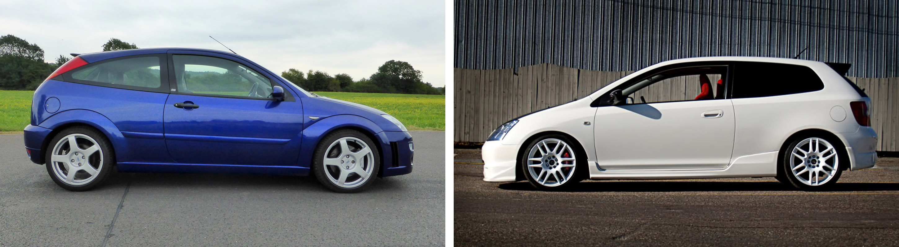 Ford Focus RS (MK1) vs Honda Civic Type R (EP3) | Drive