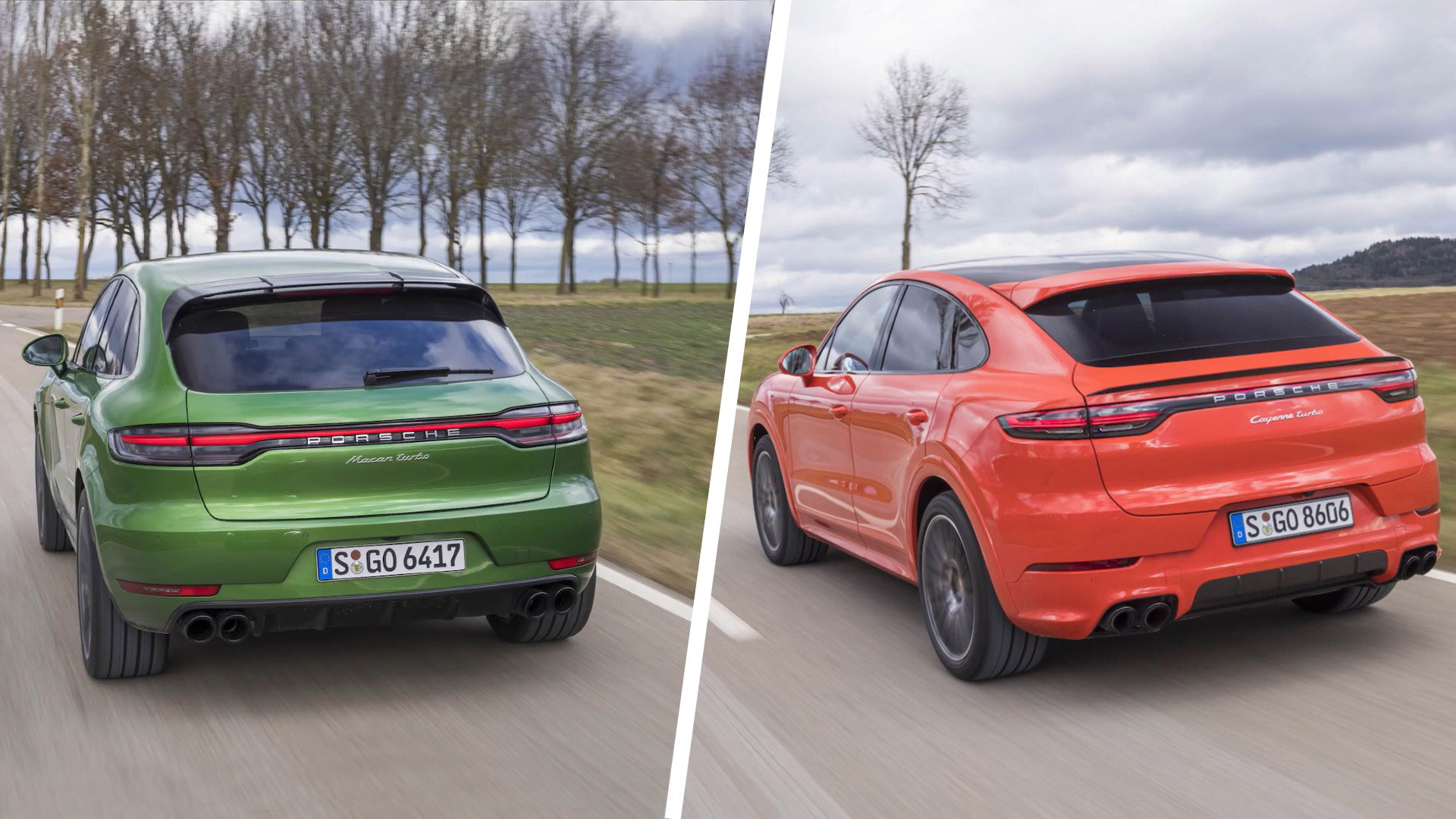 Porsche Macan Turbo εναντίον Porsche Cayenne Coupé Turbo στην πίστα ...
