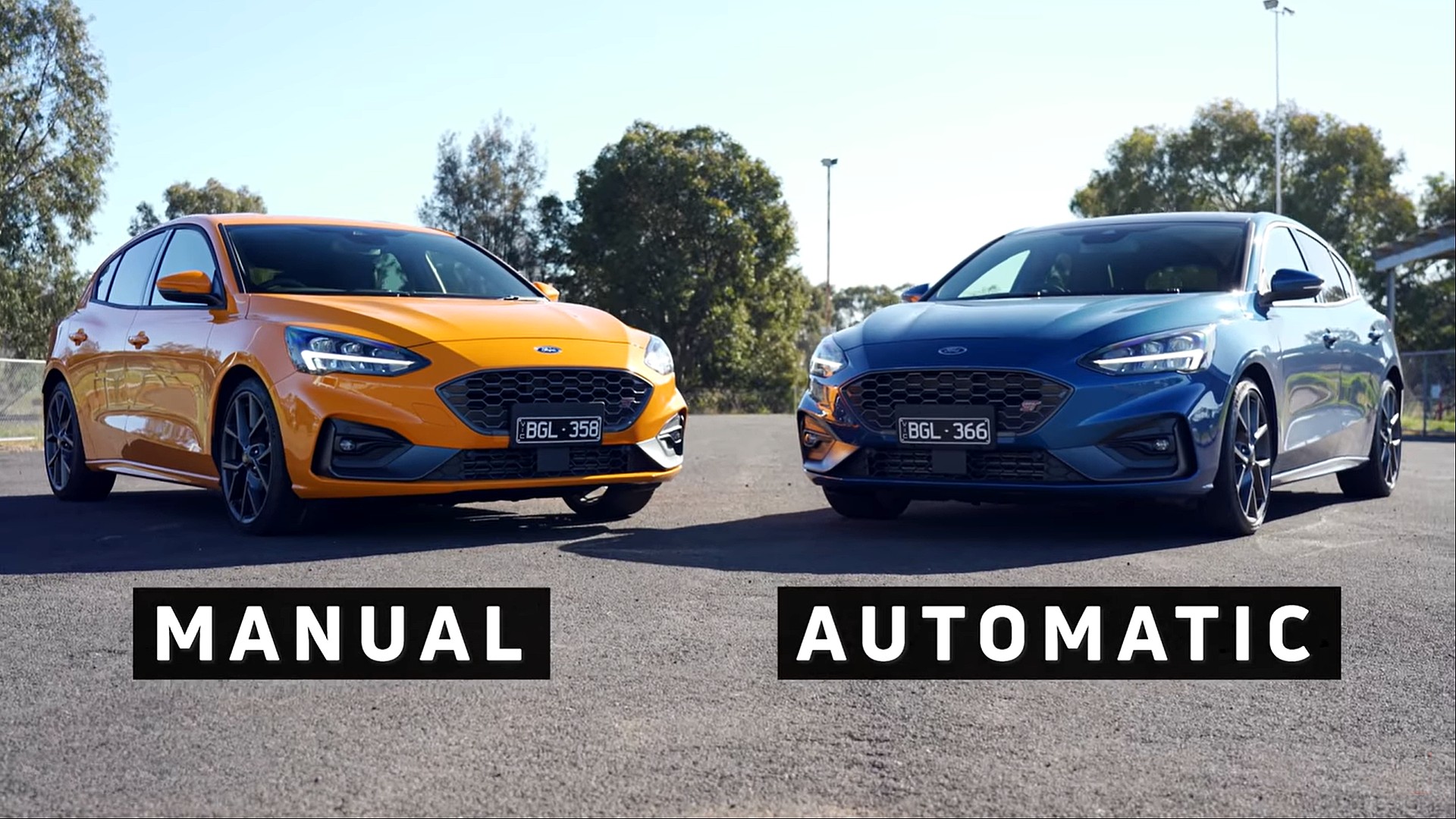 Ford Focus ST: Αυτόματο εναντίον χειροκίνητου στην ευθεία [video] | Drive