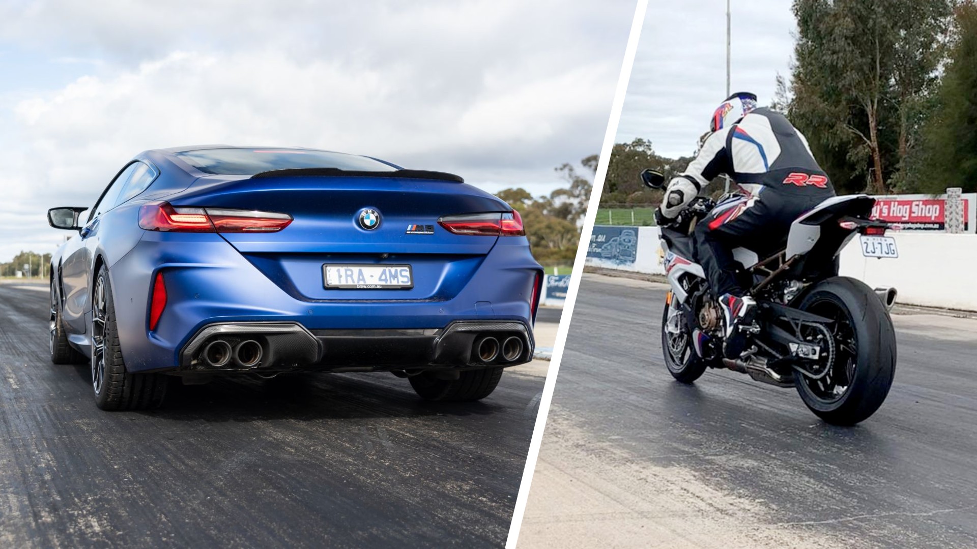 Drag Race: BMW M8 Competition εναντίον S1000RR [video] | Drive