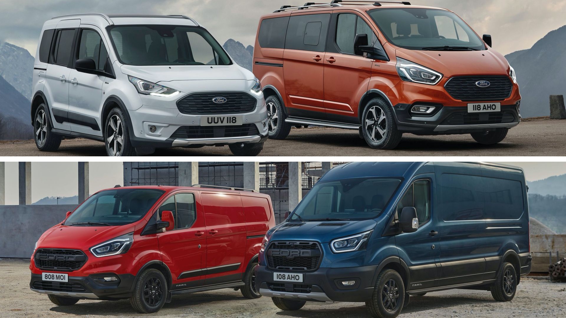 Ford: Εκδόσεις Active και Trail για Tourneo και Transit Connect [video ...