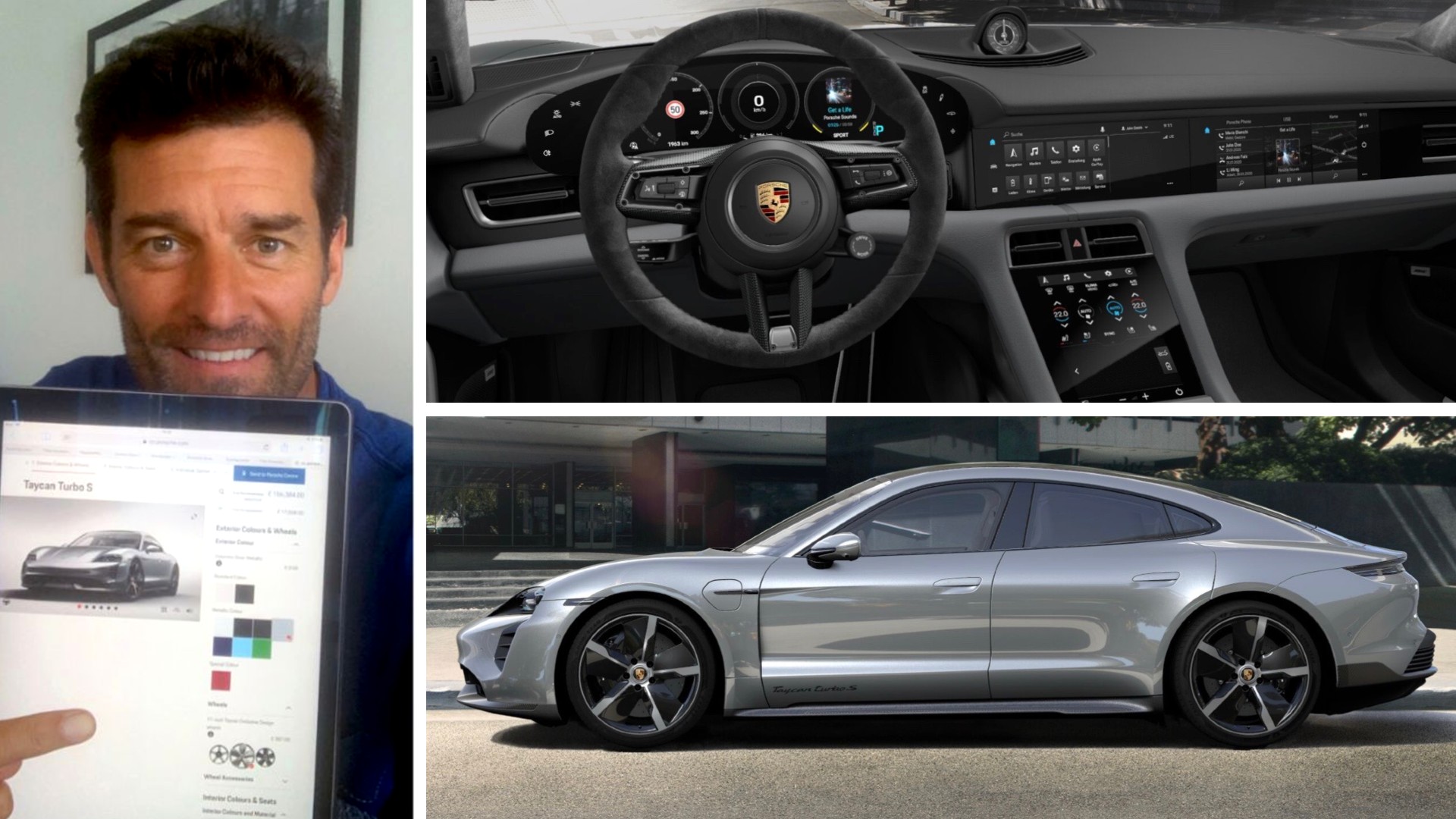 O Mark Webber φτιάχνει την ιδανική Porsche Taycan Turbo S | Drive