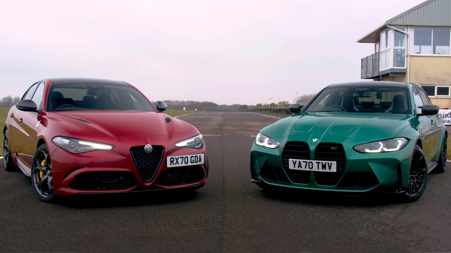 BMW M3 Competition vs Alfa Romeo Giulia QV: Ποια κερδίζει στην πίστα ...
