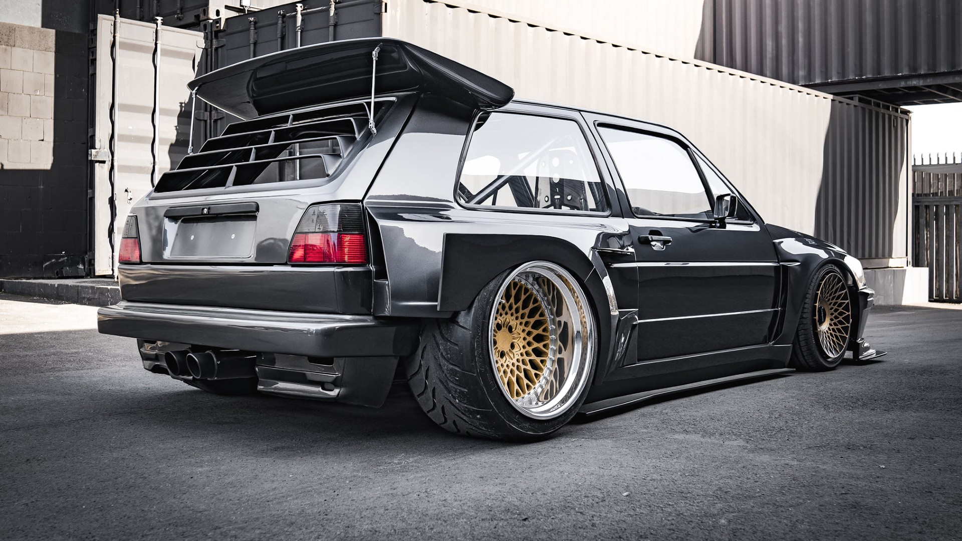 Το φαρδύτερο VW Golf II που έχει κατασκευαστεί ποτέ | Drive