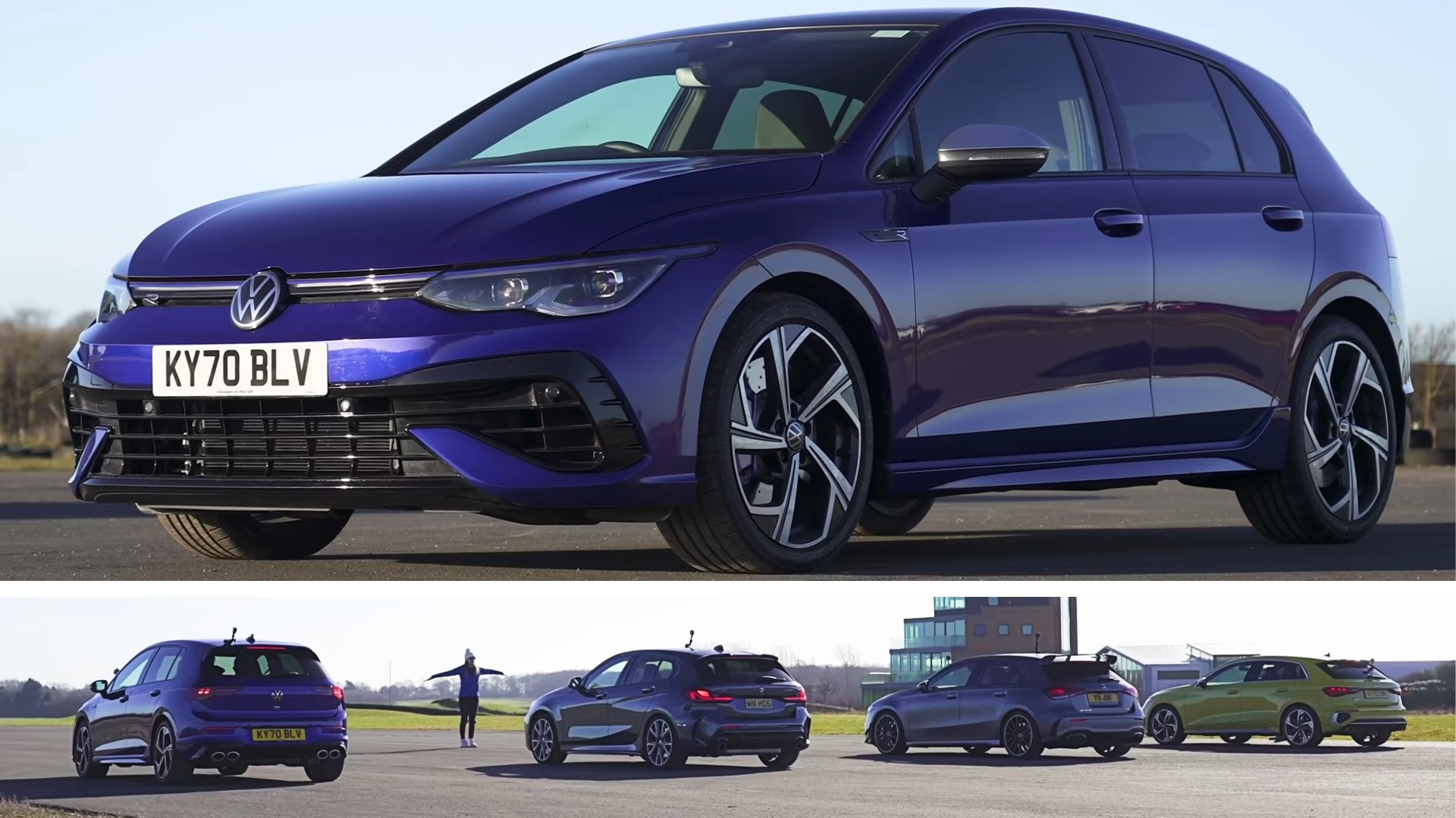 Drag Race: Volkswagen Golf R εναντίον του τετρακίνητου ανταγωνισμού ...