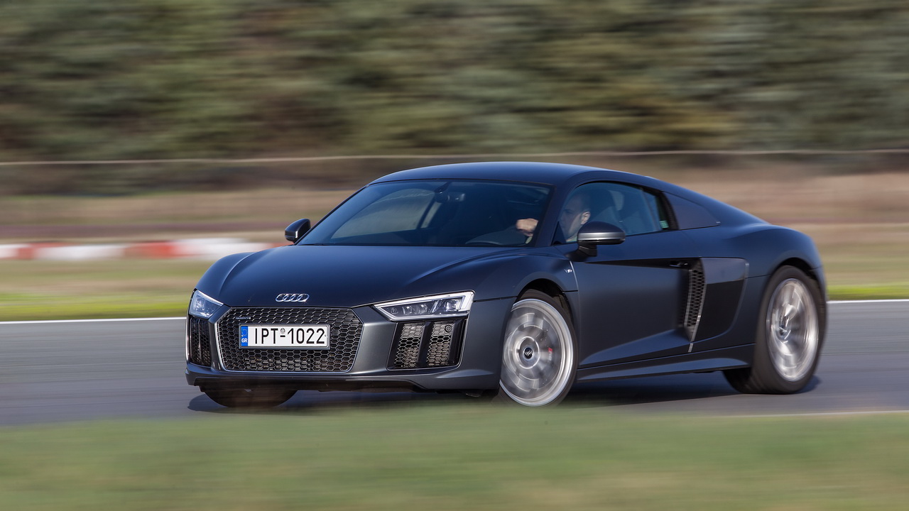Test drive: Audi R8 @ Serres Racing Circuit [video] | Drive