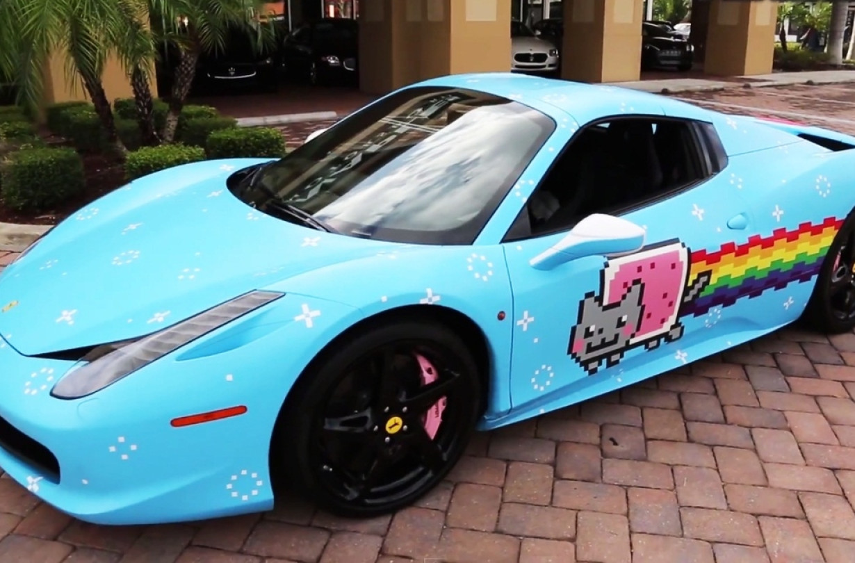 Purrari: Ferrari 458 Spider by Deadmau5 | Drive