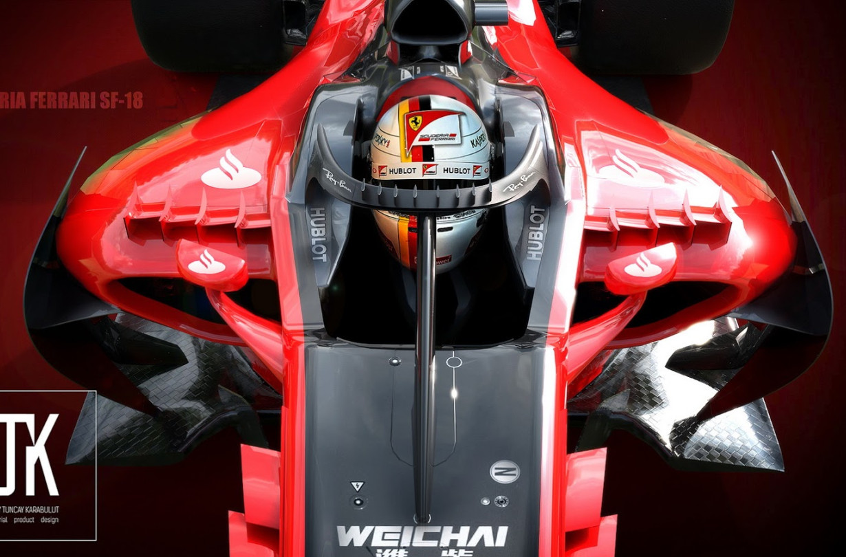 F1 Ferrari SF18H Halo [gallery] | Drive