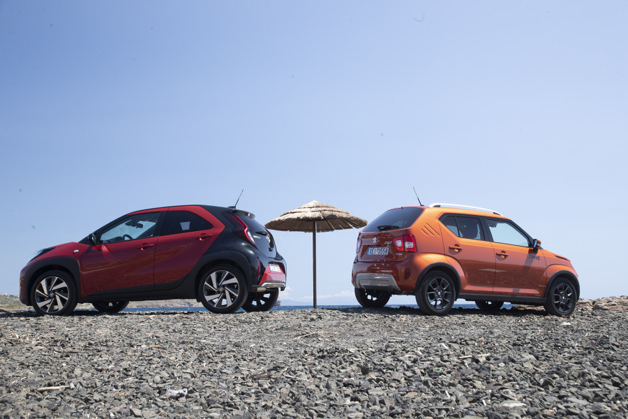 Συγκρίνουμε Α-crossover: Suzuki Ignis vs Toyota Aygo X | Drive