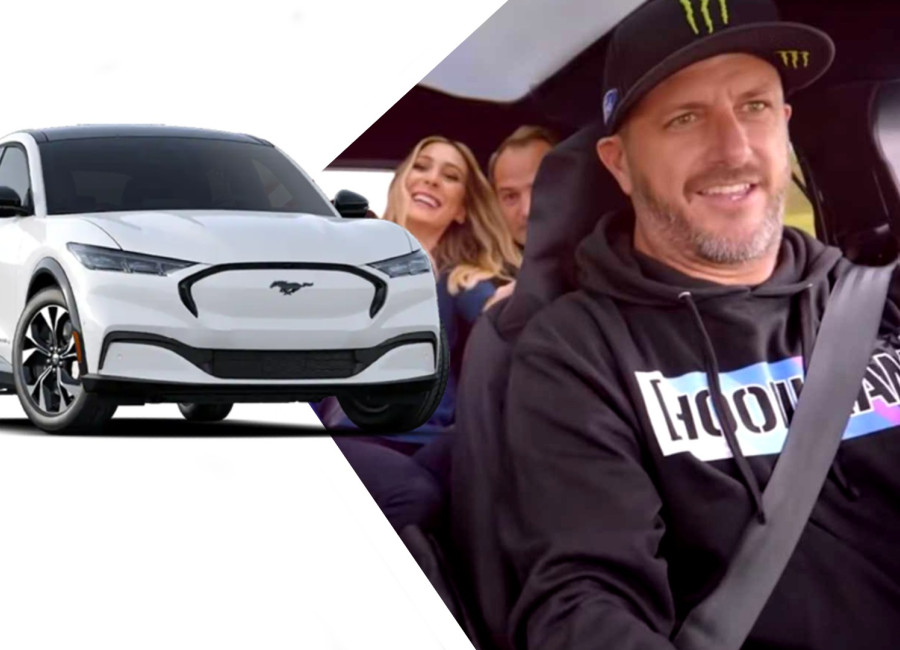 Ο Ken Block οδηγεί το ηλεκτρικό Ford Mustang Mach-E [video] | Drive