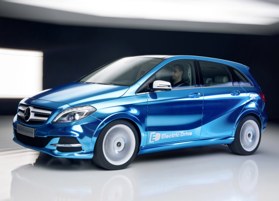 Το 2014 ξεκινά η διάθεση της Mercedes-Benz B-Class Electric Drive ...