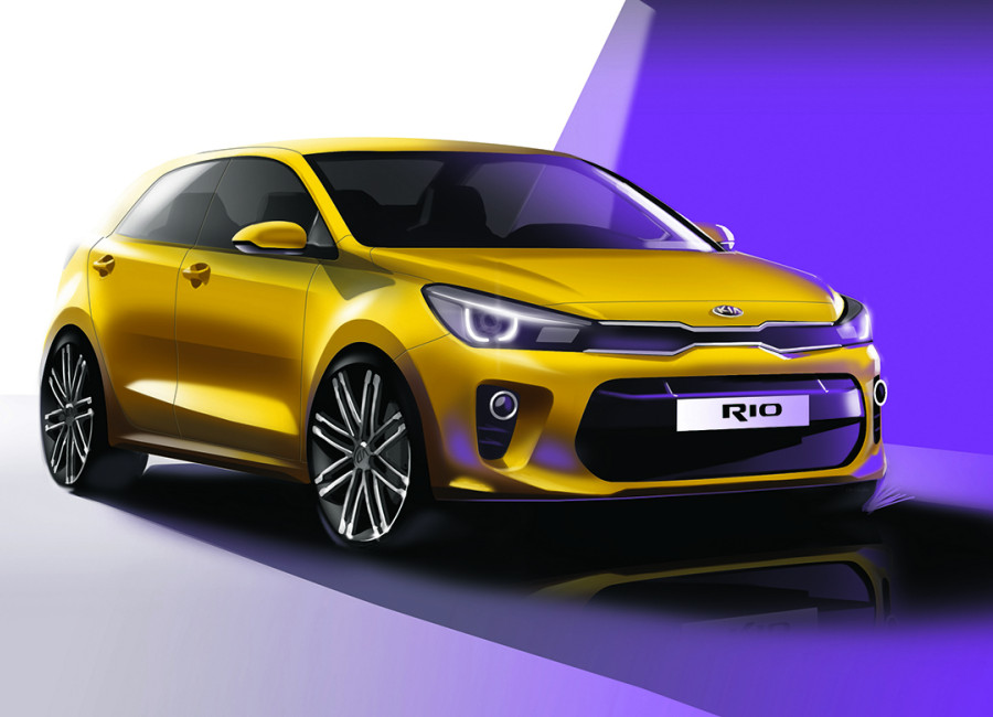 Επίσημα σκίτσα του νέου Kia Rio | Drive