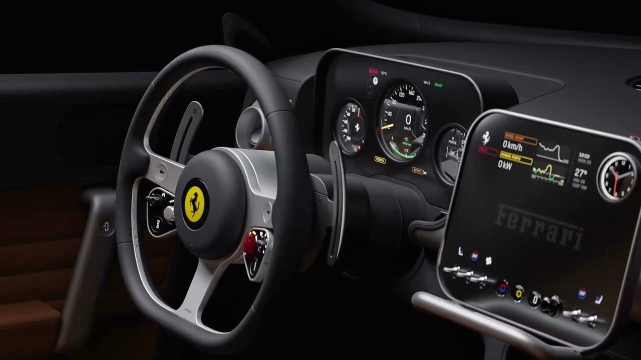 Ταμπλό ηλεκτρικής Ferrari Luce: O tempora, o mores! | Drive