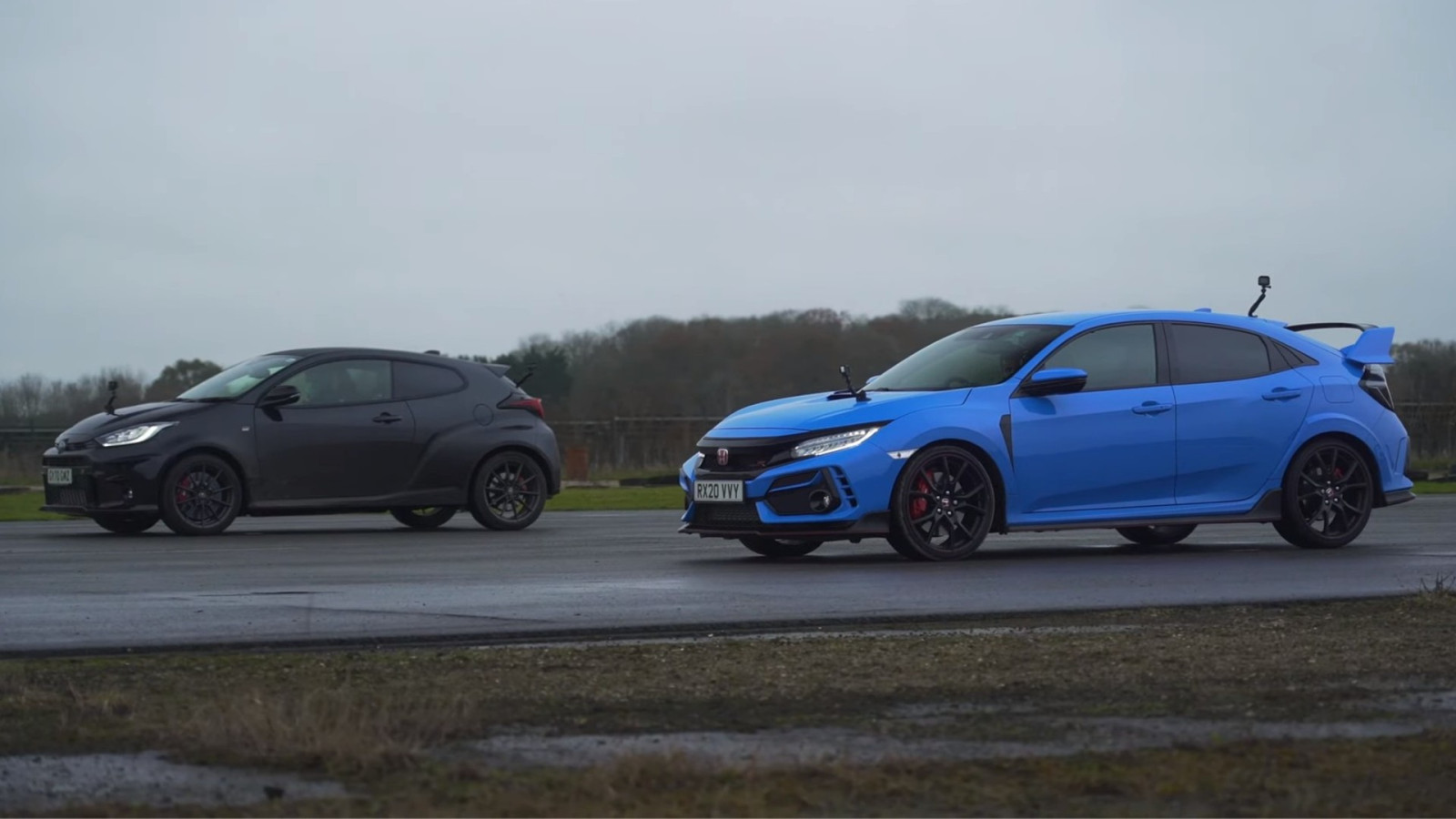 Drag Race: Toyota GR Yaris εναντίον Honda Civic Type R [video] | Drive