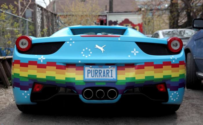 Purrari: Ferrari 458 Spider by Deadmau5 | Drive