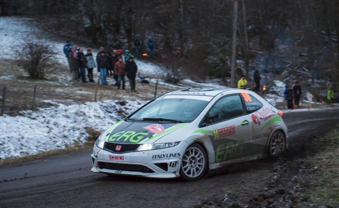 Honda Civic Type-R Drivakos-Bante Rally Monte Carlo 2015 | Drive