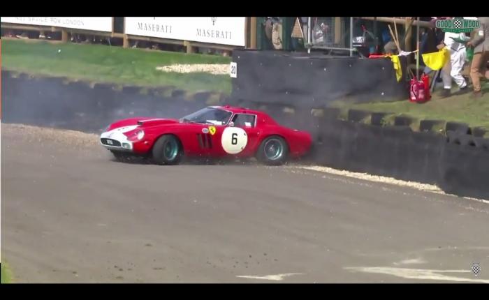 Ferrari 250 GTO crash @ Goodwood Revival [gallery] | Drive