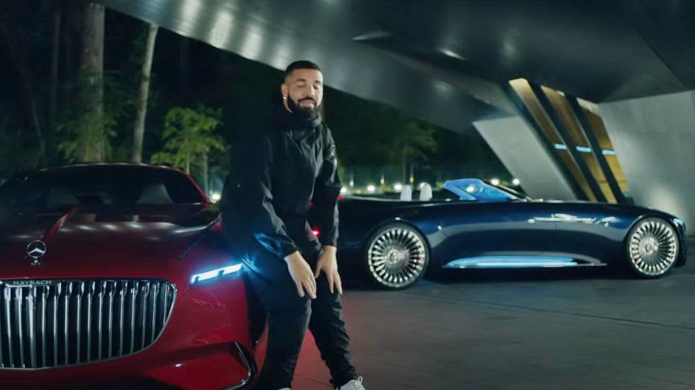 Η Vision Mercedes-Maybach 6 Cabriolet σταρ σε κλιπ του Drake [video ...